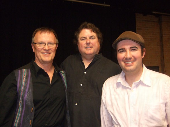 With Mike “Pepe” Francis (guitar) and Neal Davis (Bass) after a concert ...